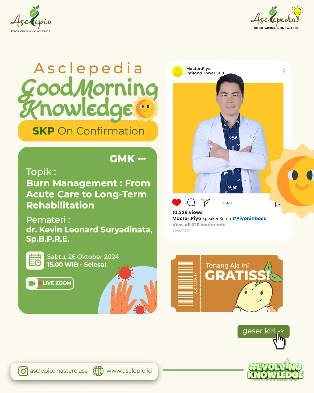 Kelas Online Kedokteran #1 di Indonesia | Asclepedia Class