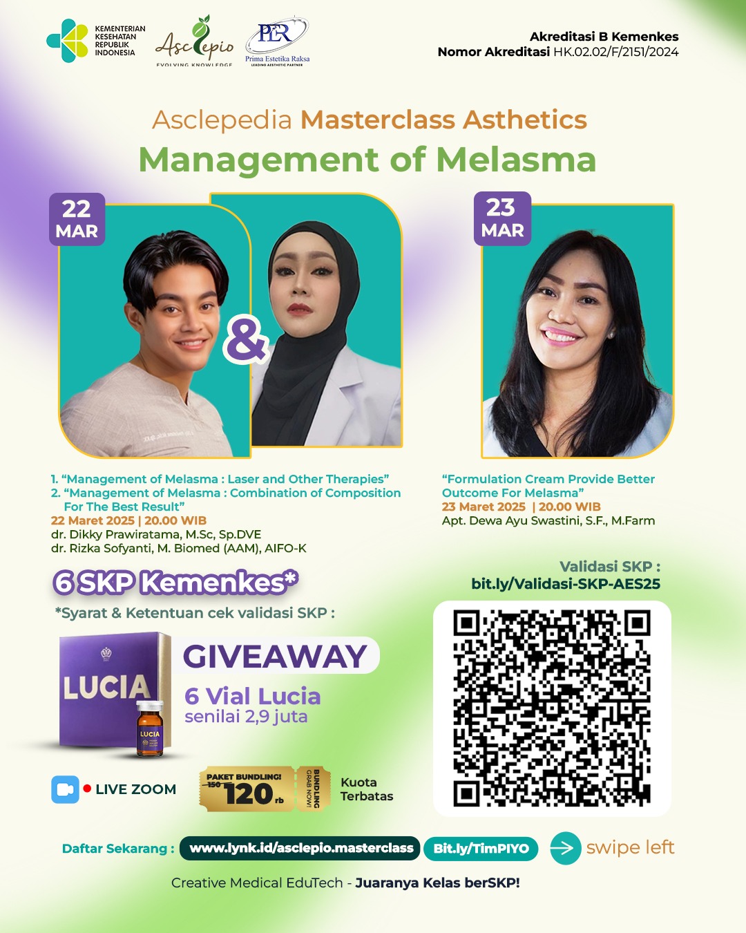 Master Class Estetika Maret 2025